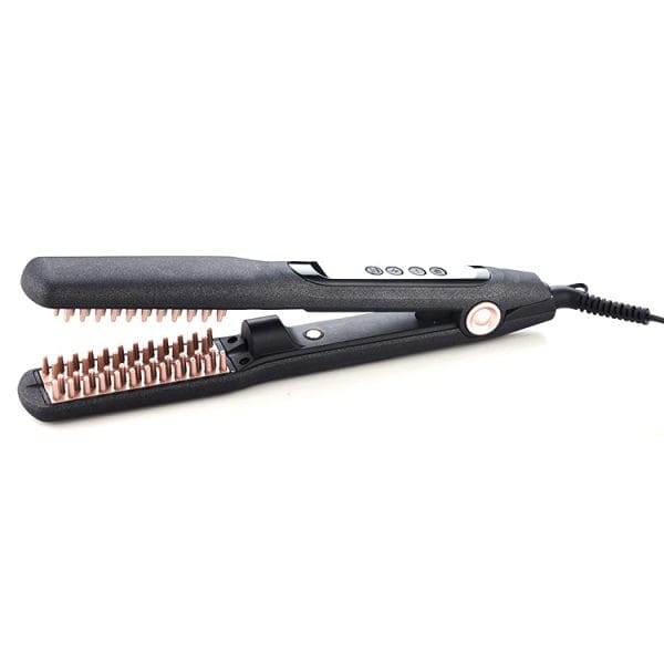 Hair Straightener company LED Digital Steam Hair Straightener With Brush